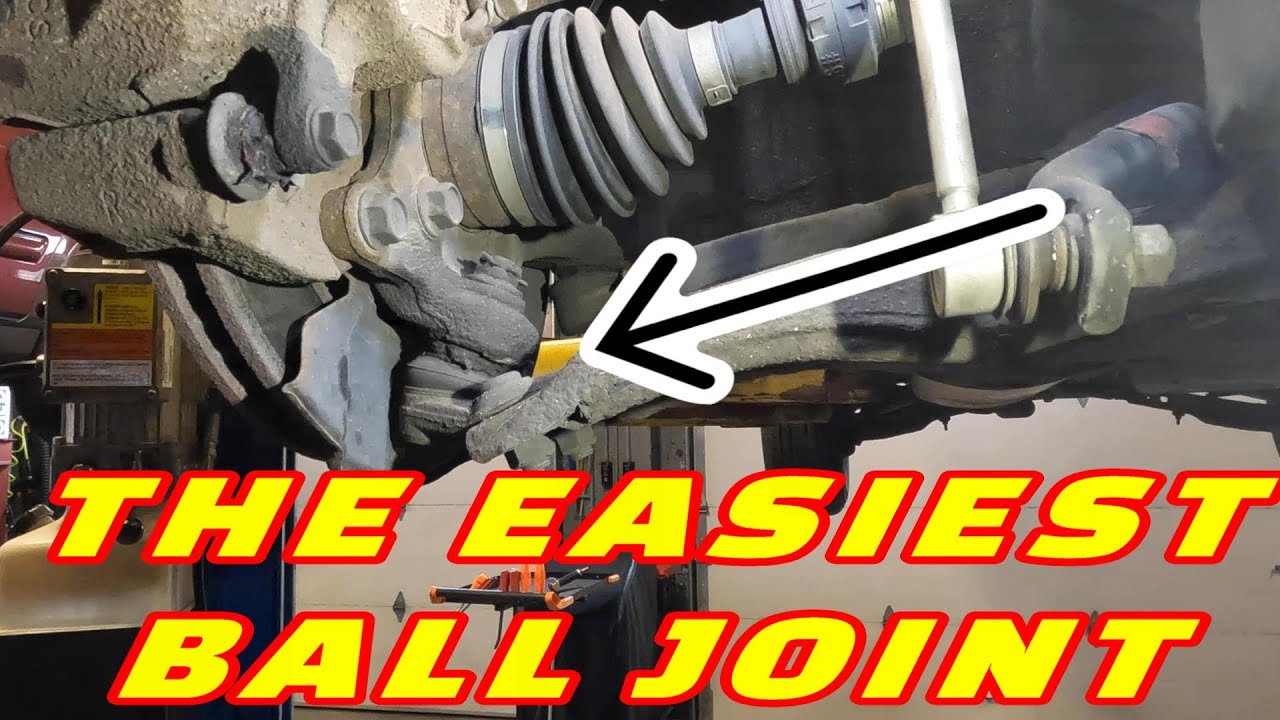 CUSTOMER STATES DEALERSHIP SAID BALL JOINT IS LEAKING! HOW TO REPLACE A ...