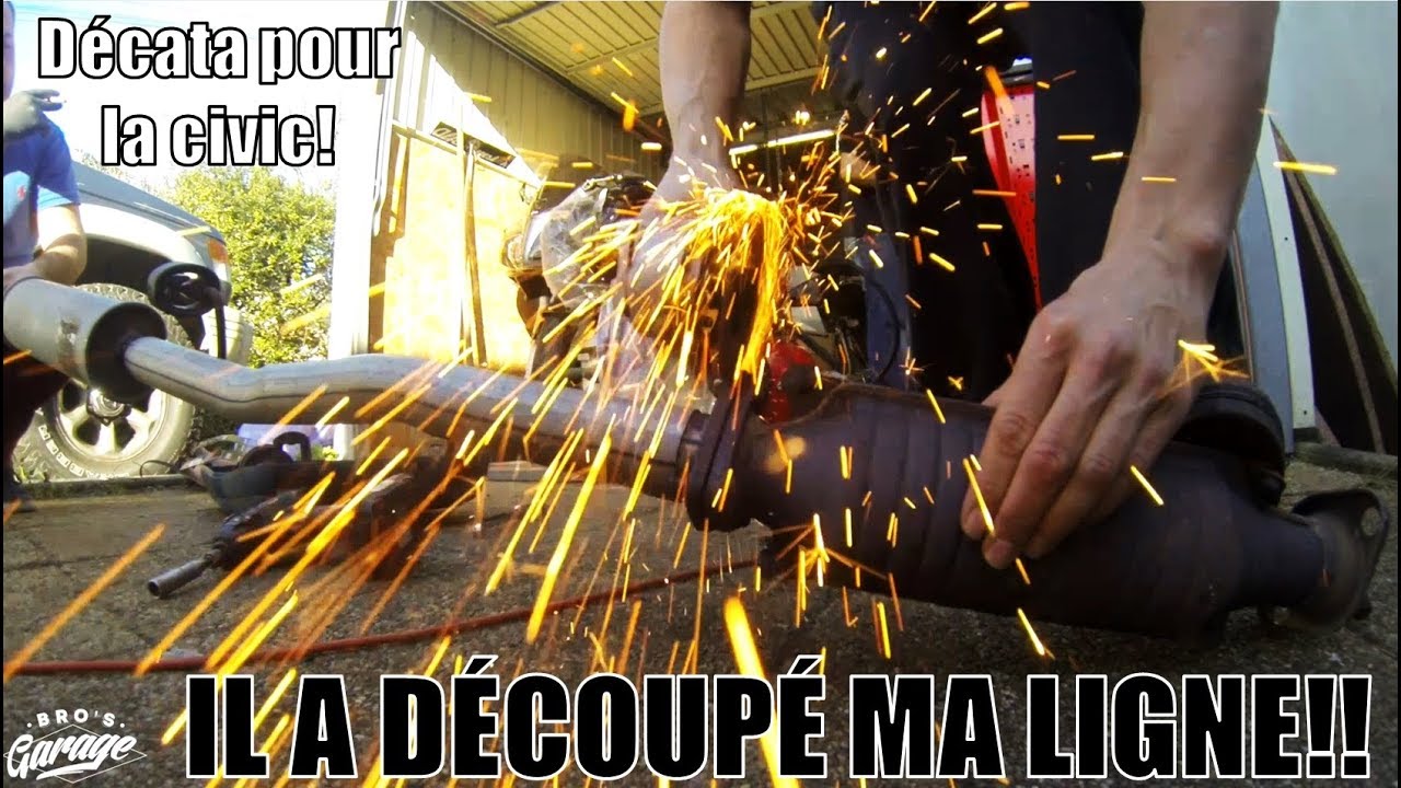 Découper son pot pour faire plus de bruit!? civic eg hatch - Bro's ...