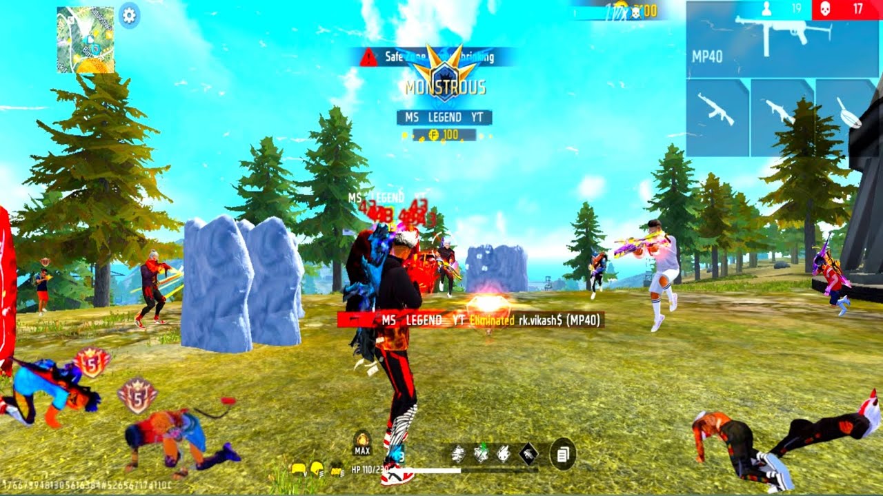 18 Kills Solo Vs Squad Full Gameplay 🤔 Freefire Solo Vs Squad Youtube