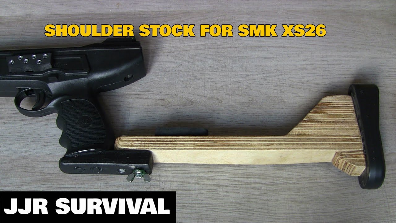 SMK XS26 Shoulder Stock - YouTube