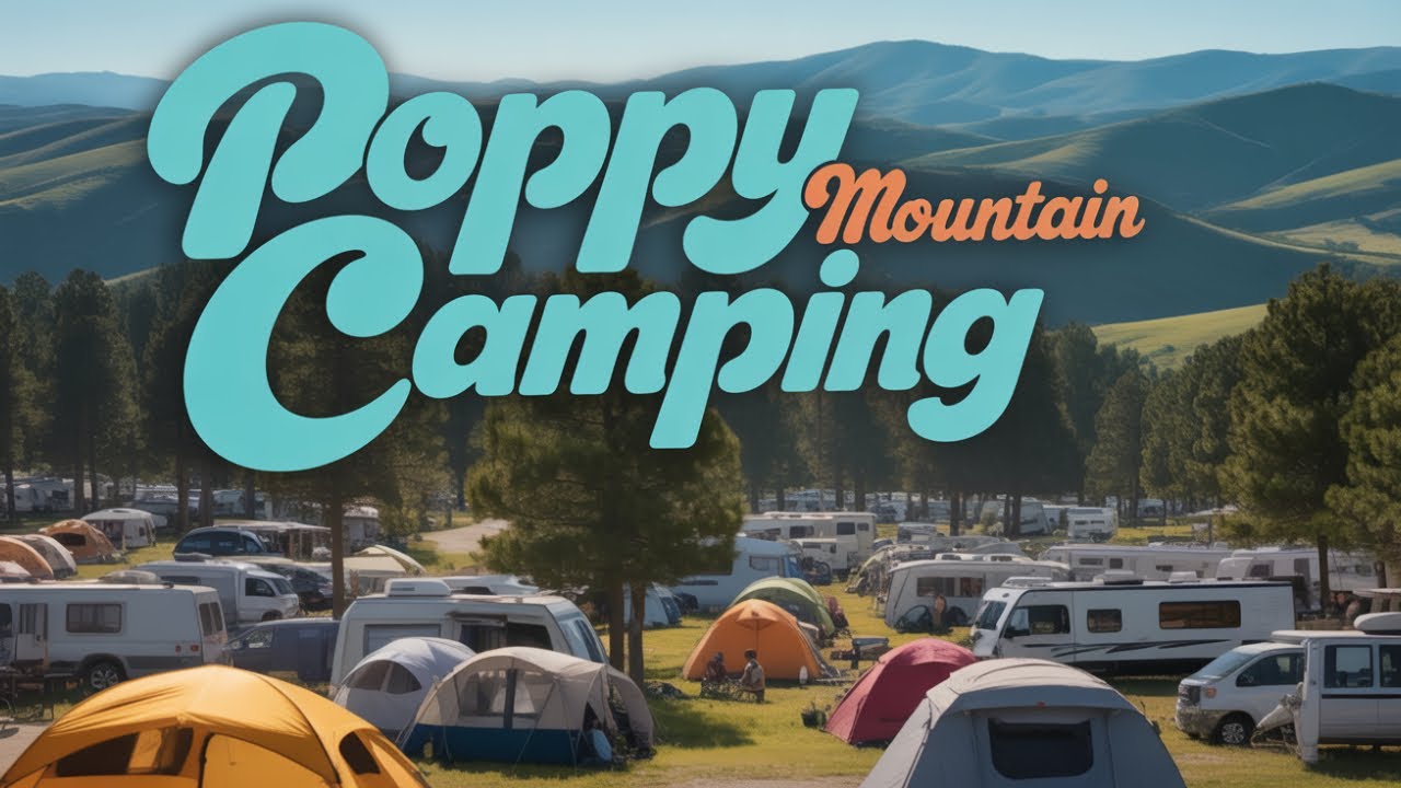 Experience the BEST of Poppy Mountain Camping - YouTube