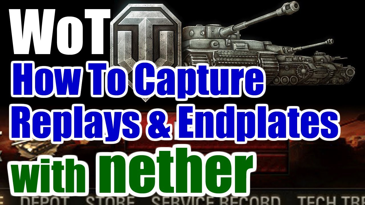 World of Tanks: How to save replays - YouTube