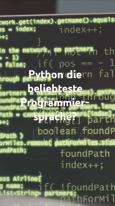 Python die Nummer 1 der Programmiersprachen?#python #programmierung #informatik #internet #cyber ...