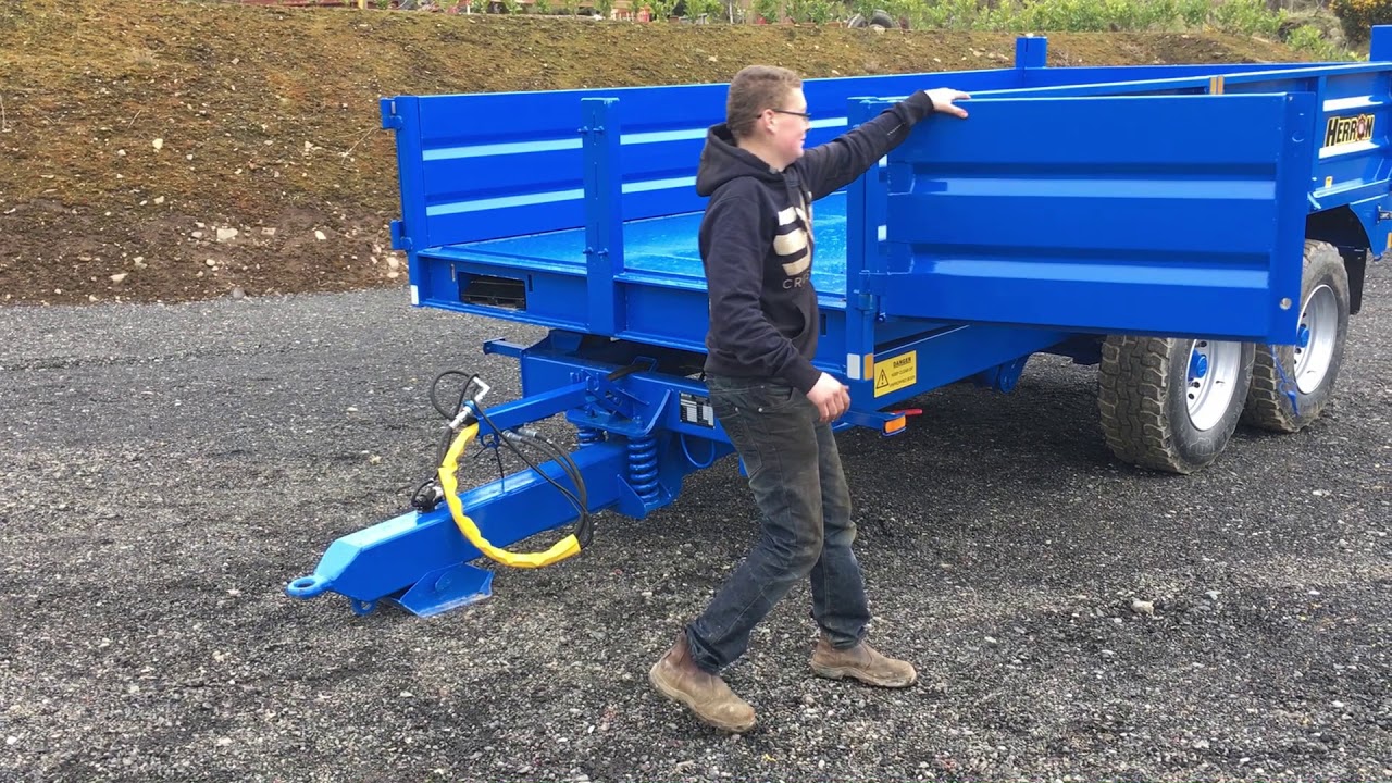 HERRON DROPSIDE FRONT LOADER SYSTEM - YouTube