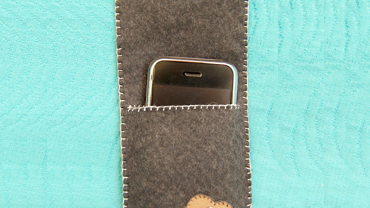 Make a Cute iPhone Envelope Case - DIY Technology - Guidecentral - YouTube