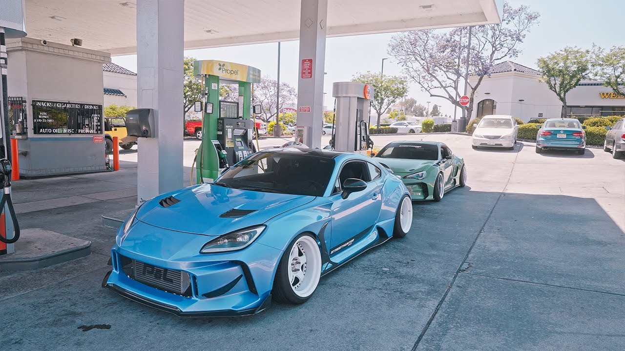 I Finally Drove a Boosted FRS/BRZ/86! - YouTube