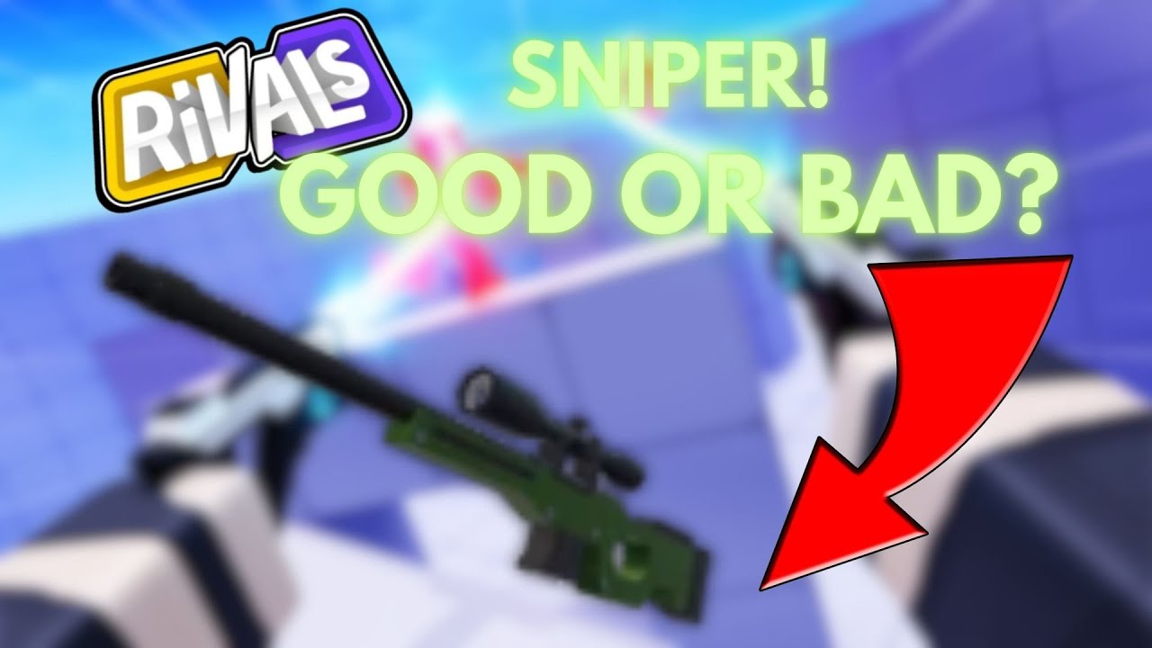 Is The Sniper From Roblox Rivals ACTUALLY Good? Rivals Weapon Review ...