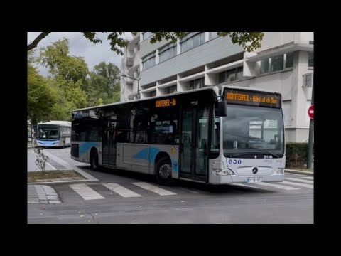 Bus en gare routière de Chelles - Gournay (77) - YouTube