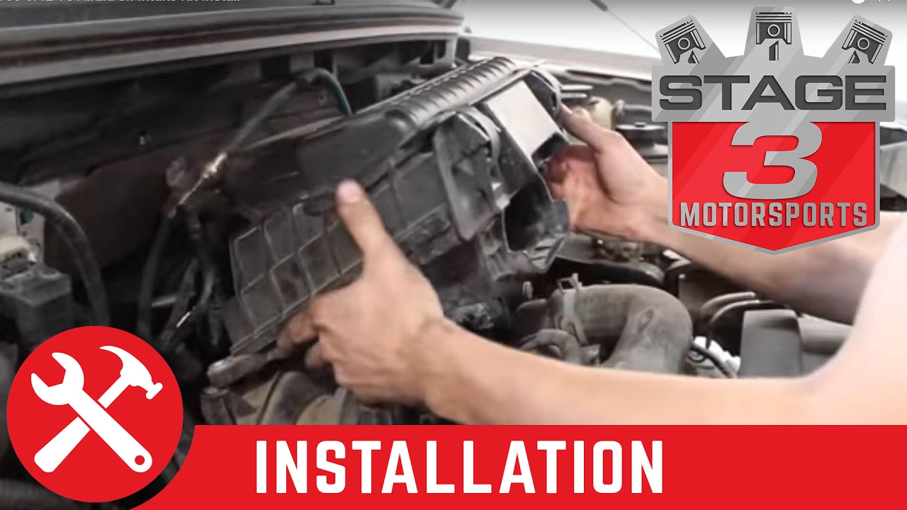 2004-2008 F-150 5.4L V8 Airaid Jr. Intake Kit Install - YouTube