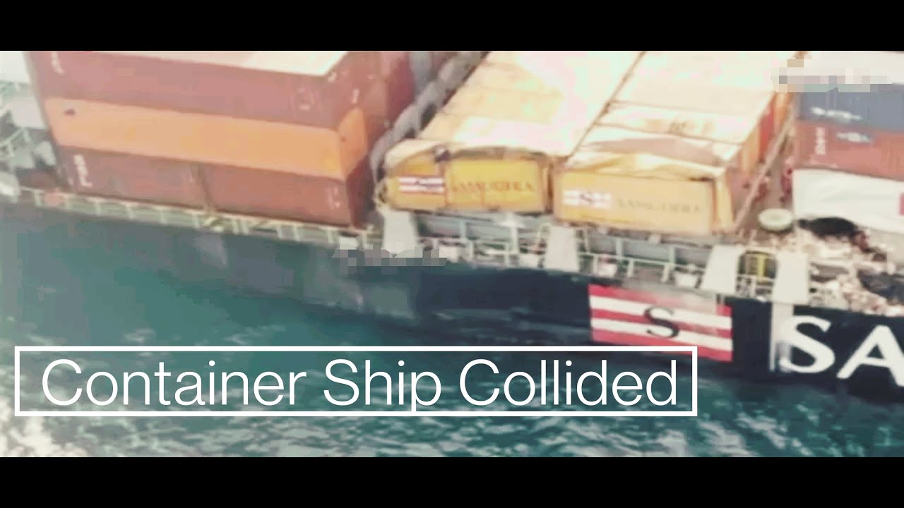 Container ship SINAR SOLO collided with Panamax bulk carrier TAHO ...