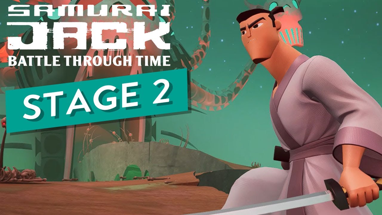 Samurai Jack Battle Through Time Gameplay - Stage 2 Boons Castle - YouTube