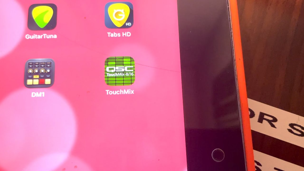 Connecting an Ipad to Control the QSC Touchmix Mixer - YouTube