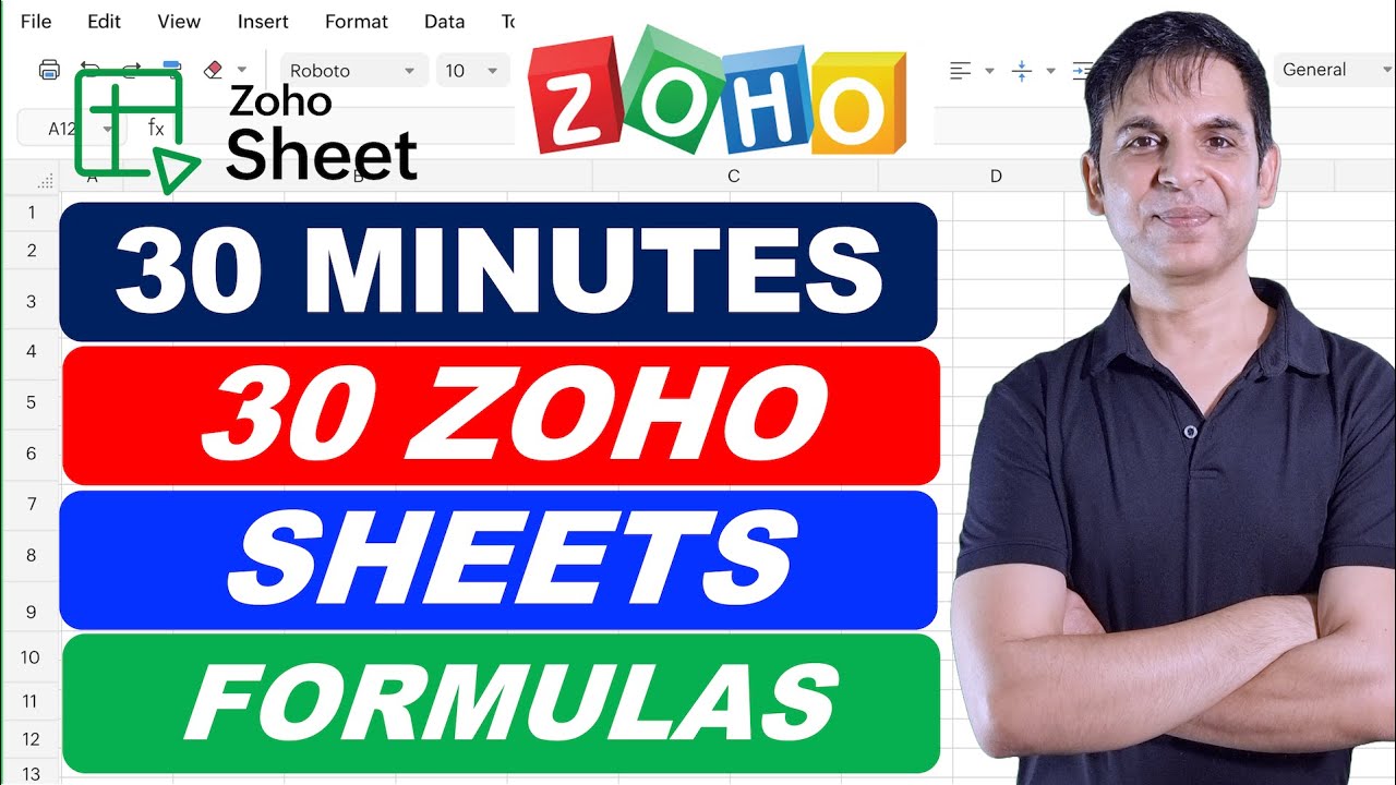 Master 30 Powerful Formulas in Zoho Sheets – Learn in 30 Minutes - YouTube