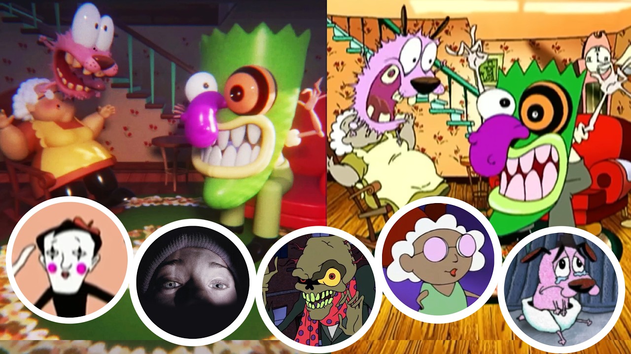 Courage the Cowardly Dog Game Demo - Hidden Secrets & References - YouTube