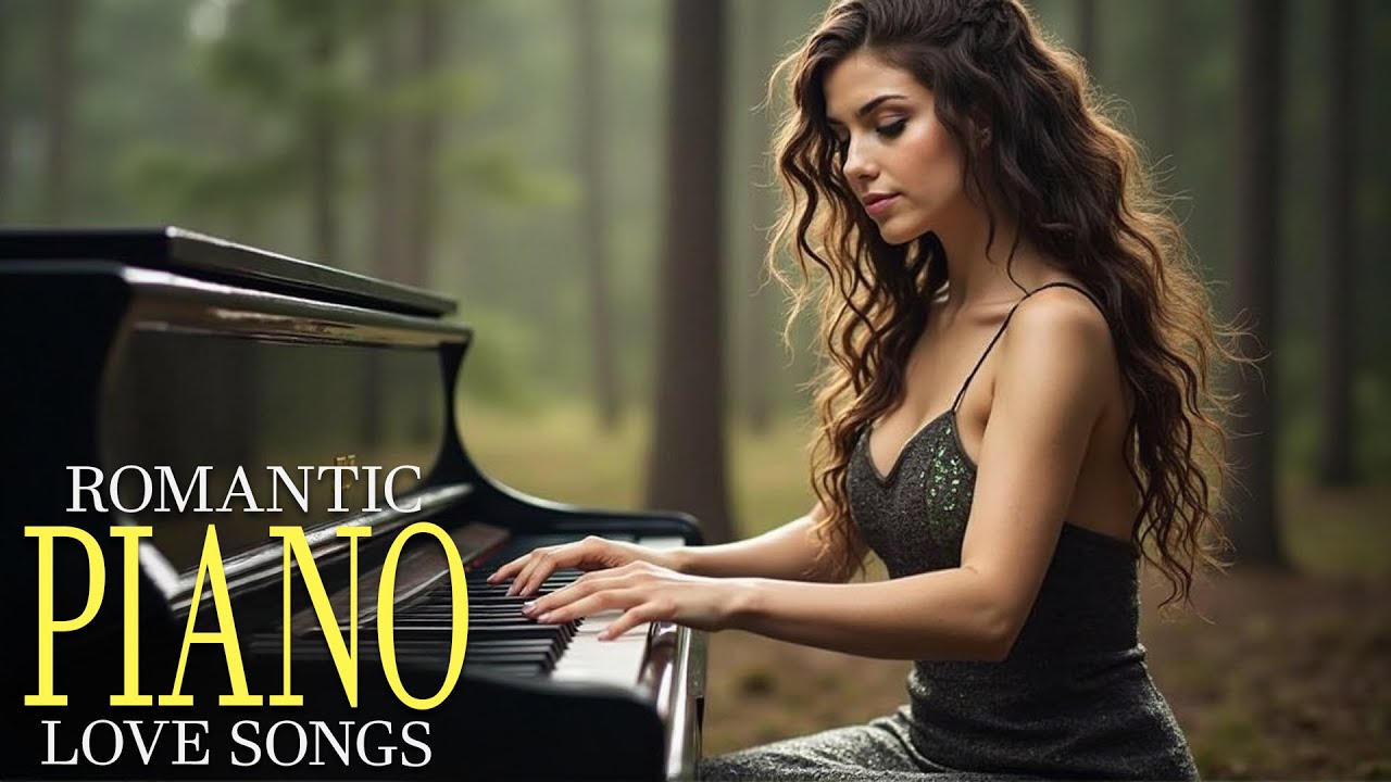 Top 100 Beautiful Romantic Piano Love Songs Melodies🎹Great Relaxing ...