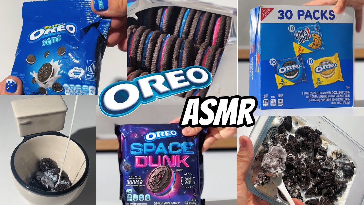 Asmr Unpacking Oreo with Miss Circle #asmr - YouTube