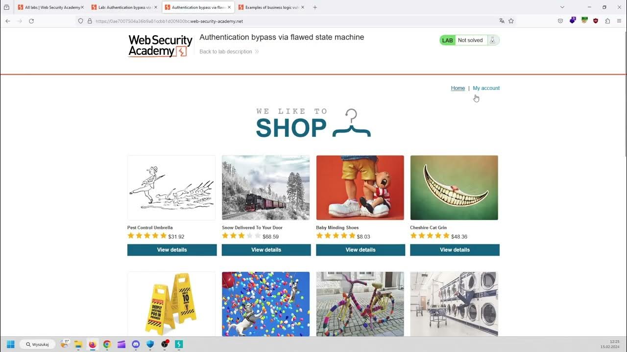 Web Security Academy #163 Authentication bypass via flawed state machine - YouTube