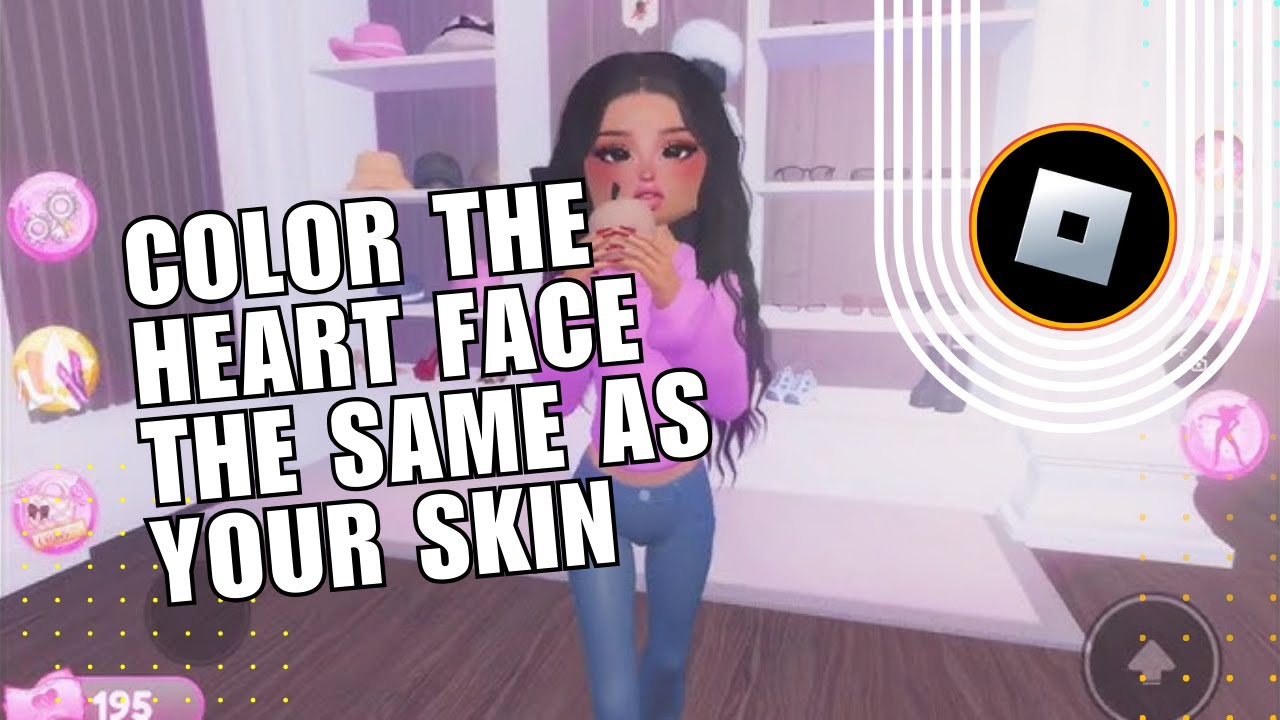 Want To Color The Heart Face The Same As Your Skin On DTI? Here's How ...