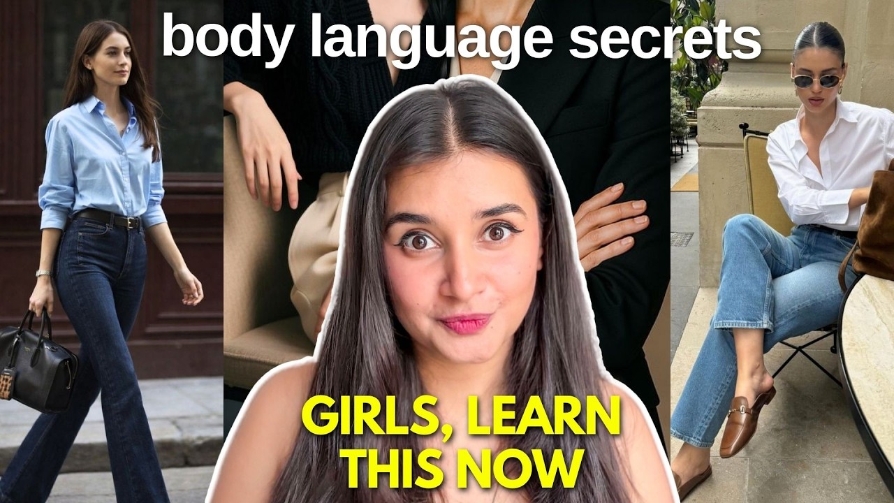 18 Body Language Rules Every Woman NEEDS To Know - YouTube