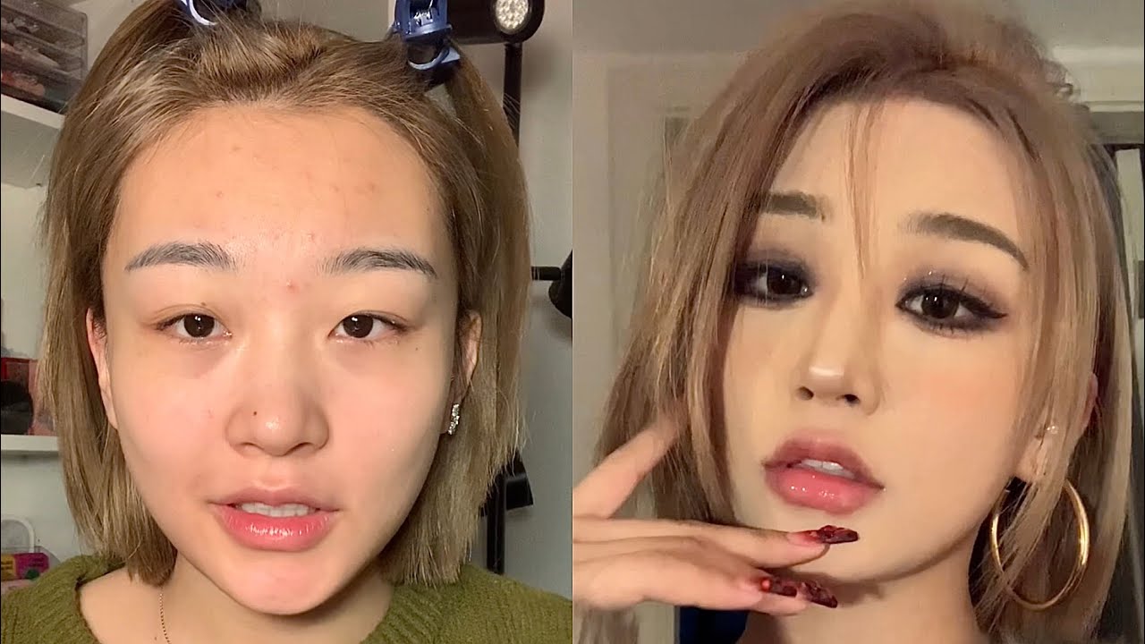 Douyin makeup full tutorial ~ step by step how make up 🍂 - YouTube