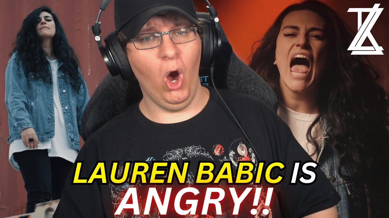 Lauren Babic Debuts New Solo METAL Song!! "Let It Die" REACTION - YouTube