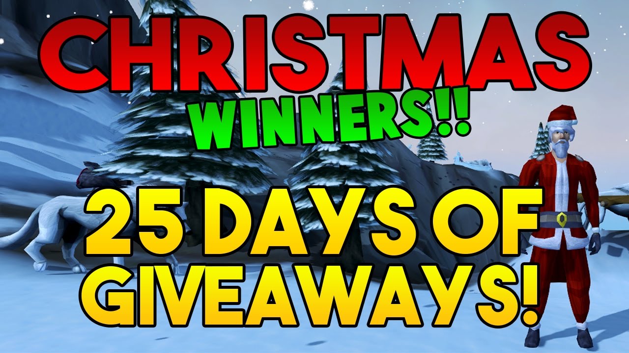 Christmas giveaway! | 25 days of Christmas! | WINNERS!! - YouTube