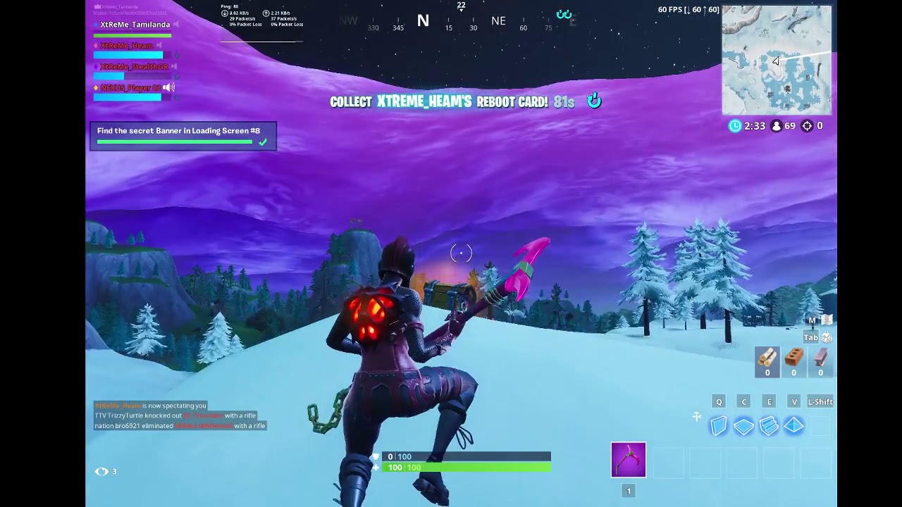 fortnite season 8 week 8 banner - YouTube