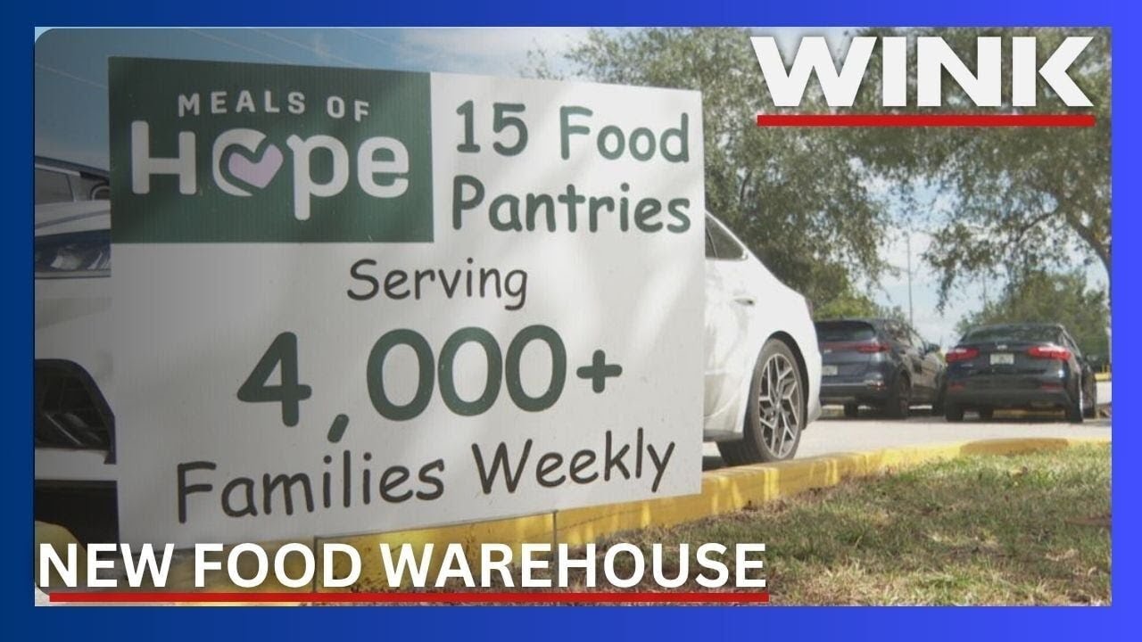 Meals of Hope celebrates new food warehouse in Collier County - YouTube