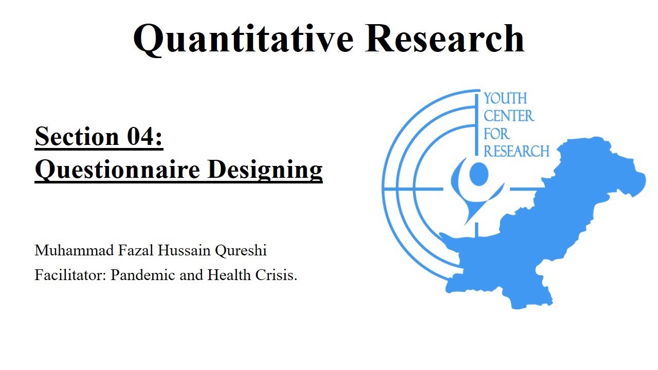 Module: Quantitative Research (Questionnaire Designing) - YouTube