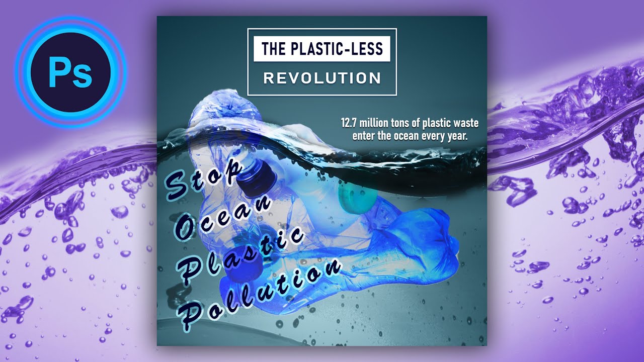 Social Media Post Design For Plastic Pollution | Instagram Social Media ...