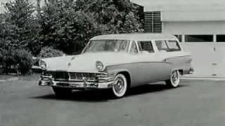 1956 Ford Custom Victoria and Ranch Wagon Commercial