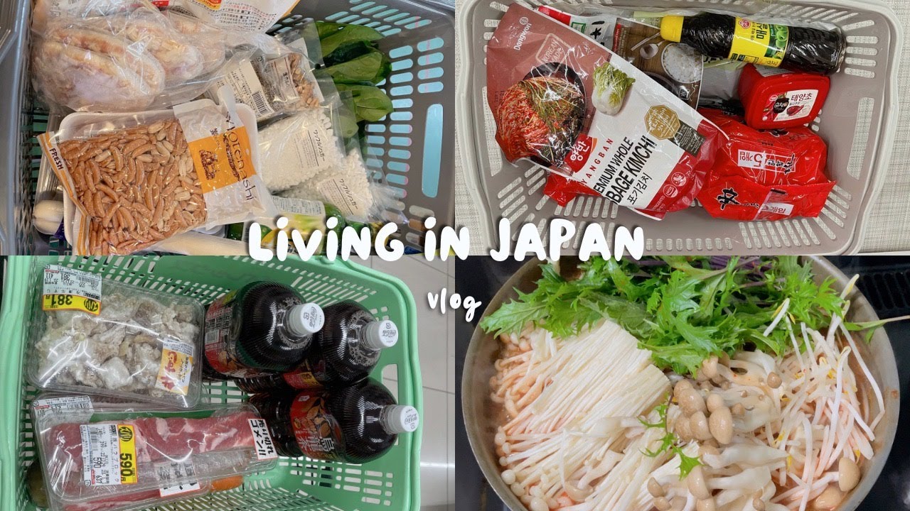 Grocery Shopping 🛒 in Japan compilation, Home Cooking Crab & Oyster Hot ...