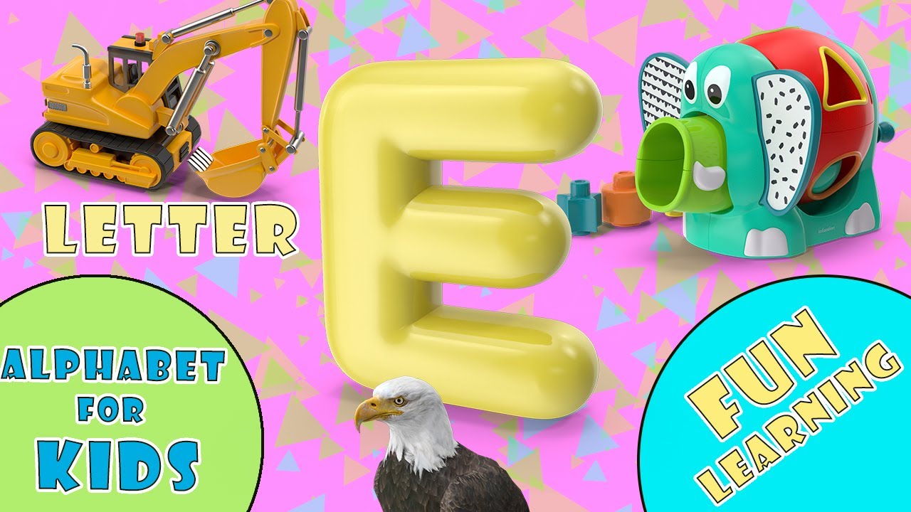 ABC Song | Letter E | Learn Alphabet - YouTube