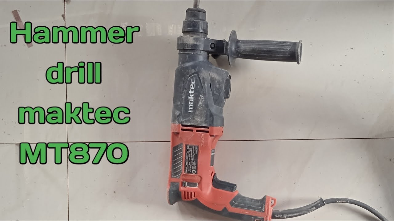 Bor maktec MT870 - YouTube