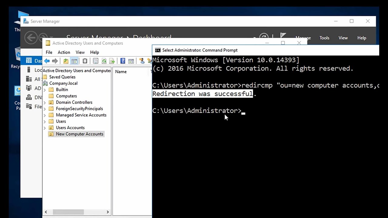 How To Automatically Redirect Computer Accounts At Join Domain From ...