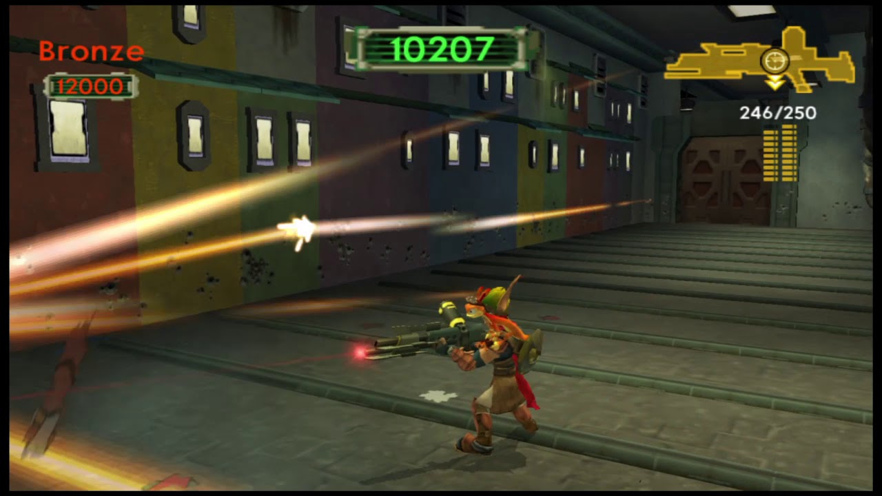 Jak 3 blaster gun course - YouTube