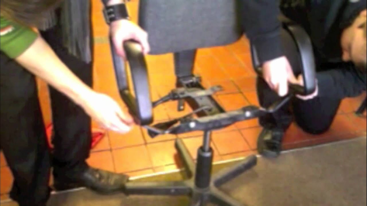 Chair disassembly 2 - YouTube