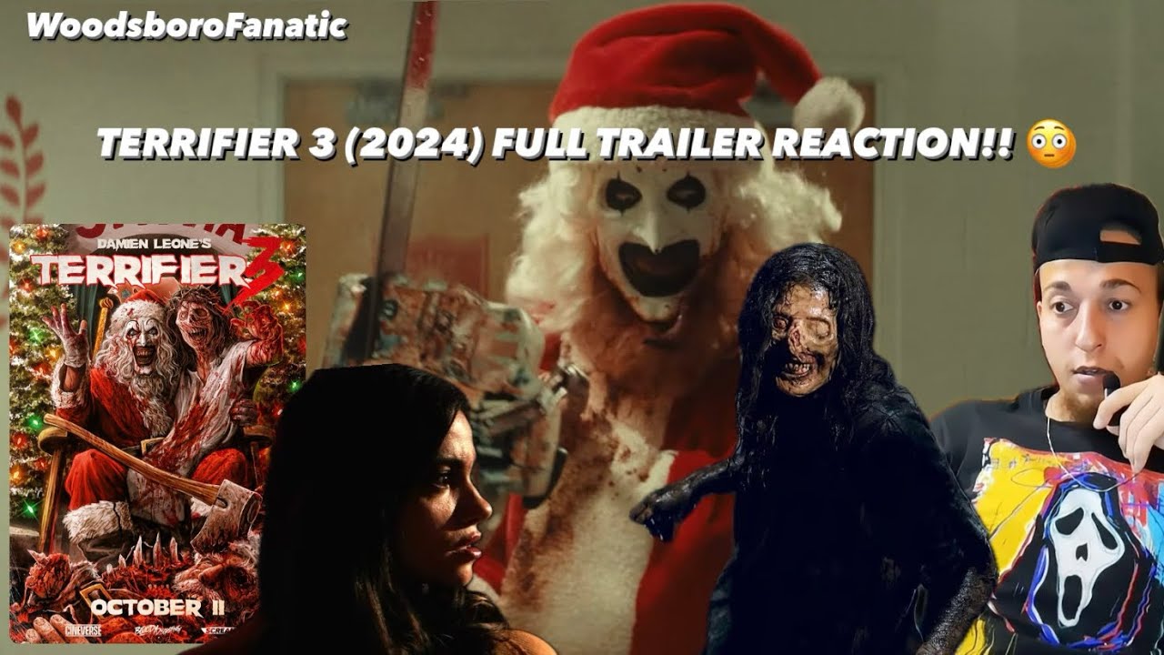 TERRIFIER 3 (2024) TRAILER REACTION | THIS IS GONNA BE INSANE! - YouTube