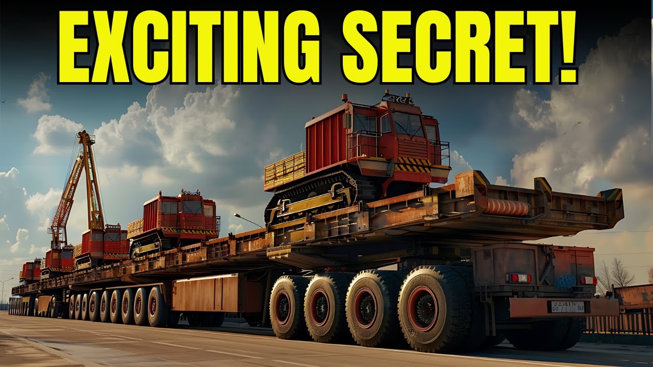 Revealing The Transport Methods For The Biggest Oversized Loads - YouTube