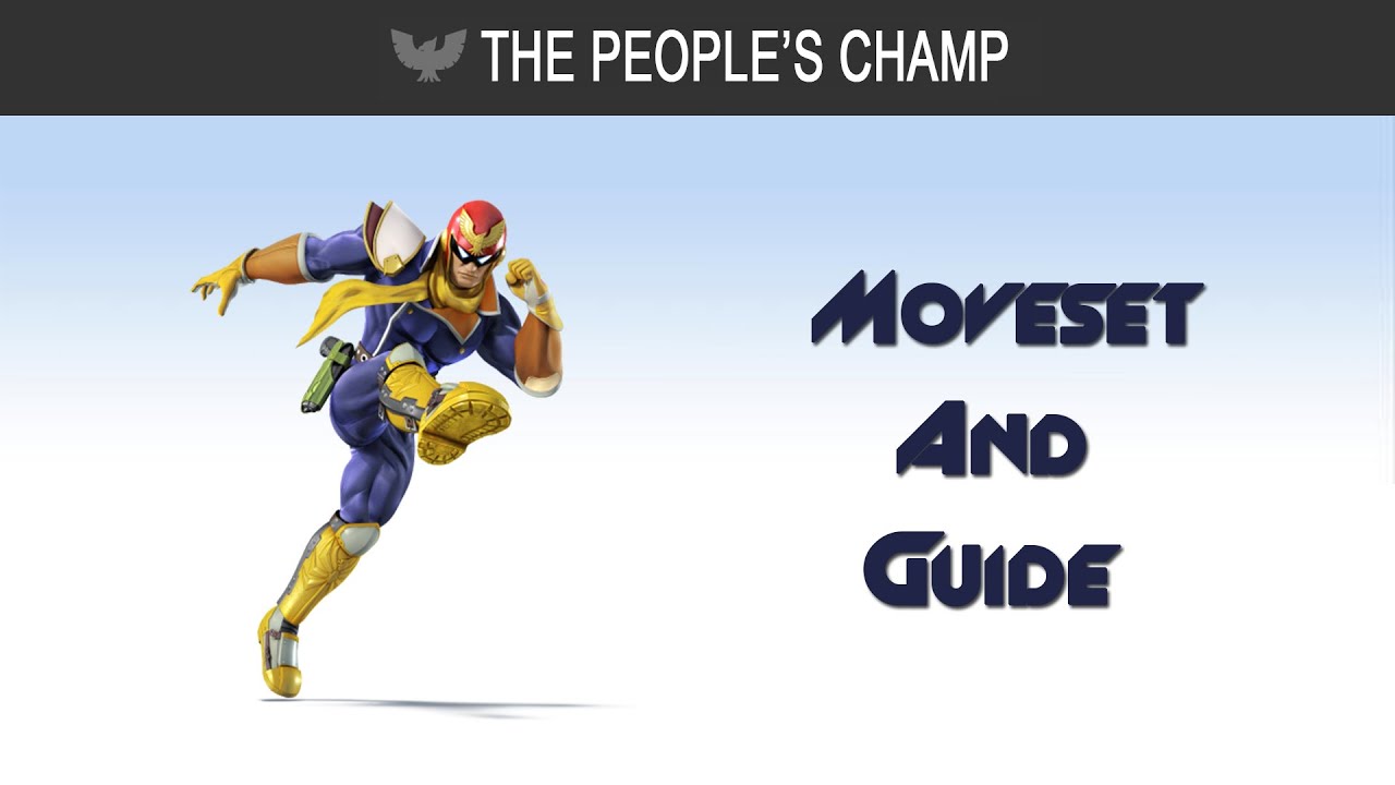 Super Smash Bros. 4 for Wii U & 3DS - Captain Falcon Guide & Moveset ...