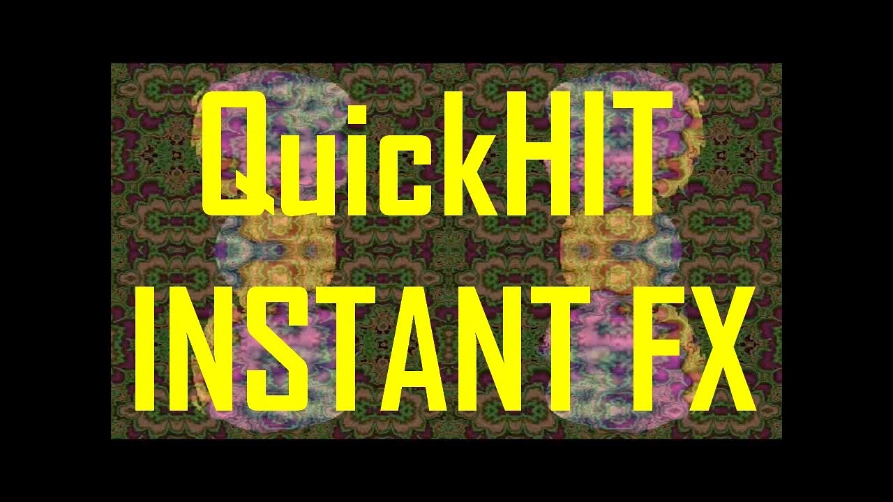 QuickHIT Instant FX - Solfeggio Hit 'Water of Life' - YouTube