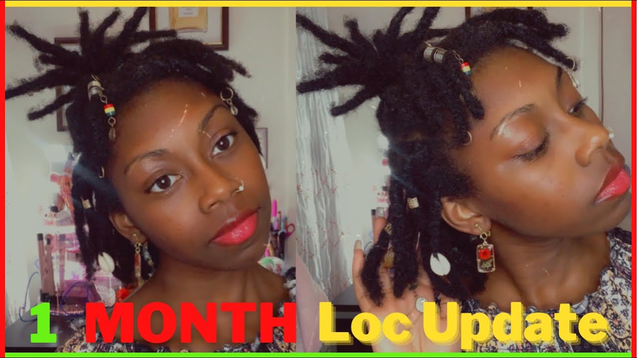1 Month Loc Update | Instant Locs Journey - YouTube