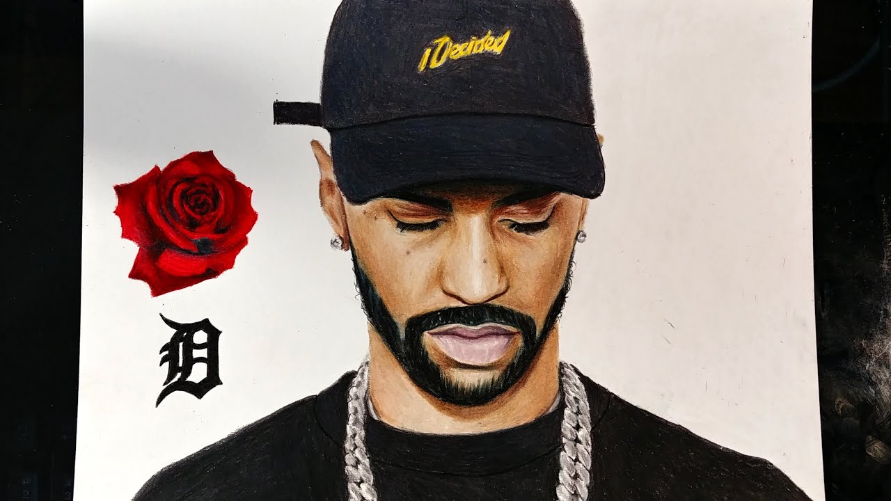 Big Sean gives me motivation-Marcus Art drawing - YouTube