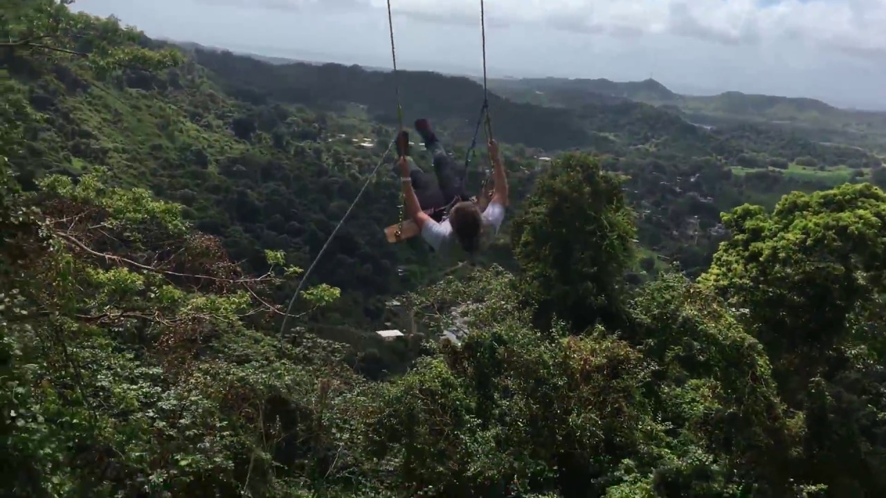Only in Puerto Rico Columpio de los suspiros - YouTube