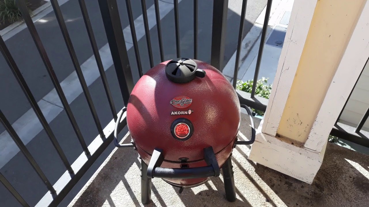 Intro to the akron smoker and charcoal grill - YouTube