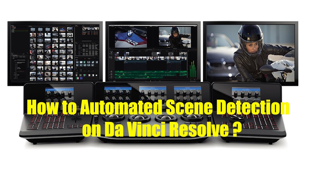 How to Automated Scene Detection on Da Vinci Resolve II 2021 - YouTube