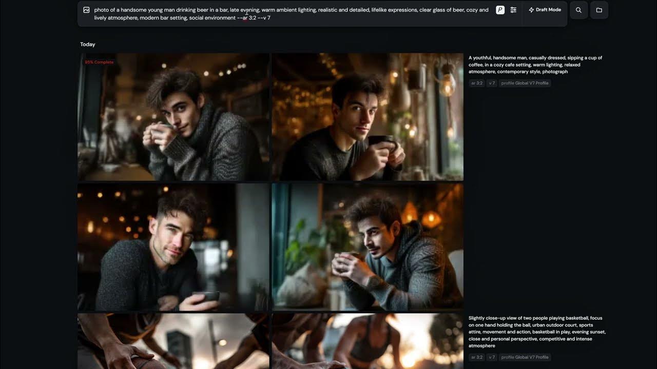 Midjourney V7 Alpha: Personalization CHANGES EVERYTHING! (Unedited Real-Time Footage) - YouTube