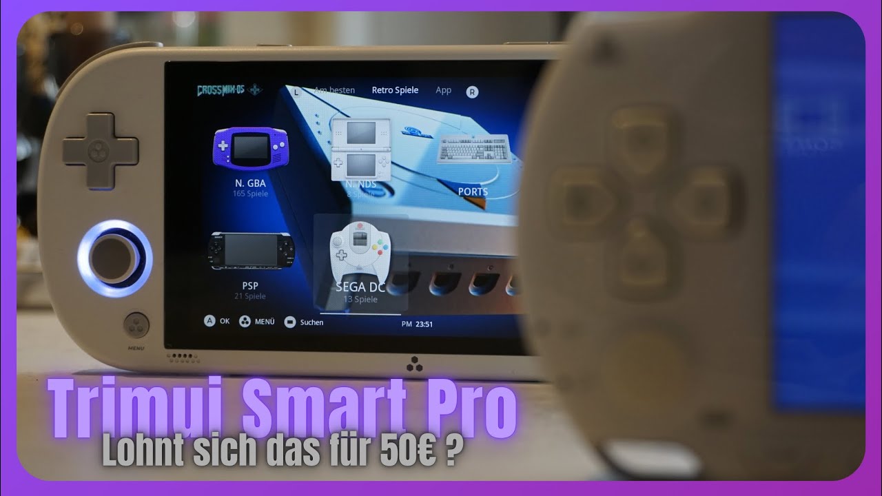 Lohnt sich das Trimui Smart Pro für 50€ ? | Review & Gameplay - YouTube