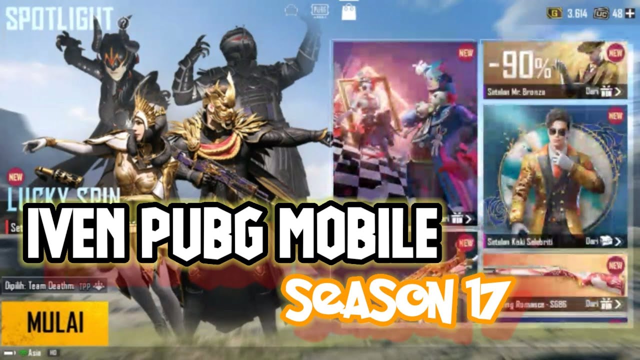 SEASON 17 @IVEN PUBG MOBILE - YouTube