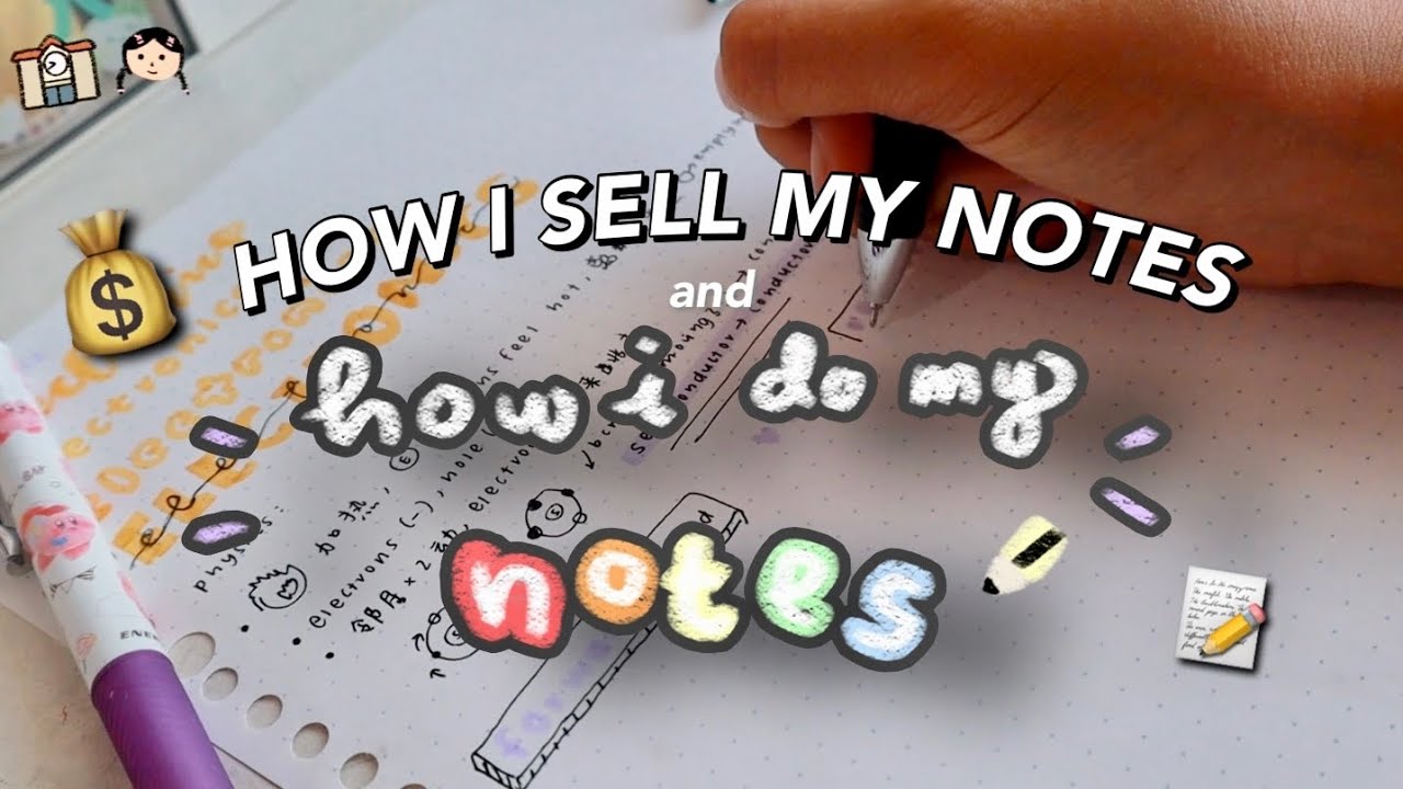 how i do my notes (as a spm 2022 student) + 竟然可以卖笔记赚钱？！😱 - YouTube